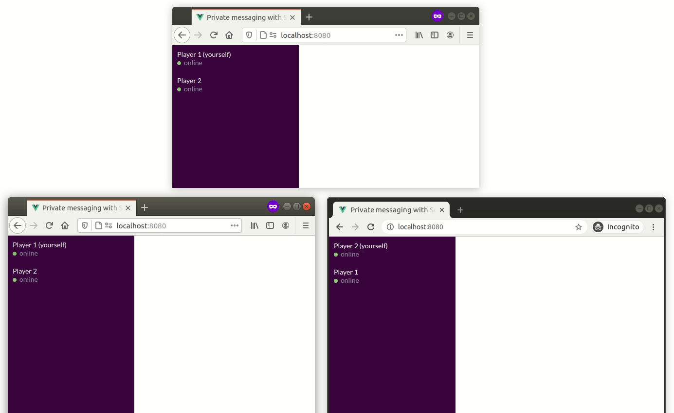 Private Messaging Part IV Socket IO Private Messaging Part IV Socket IO